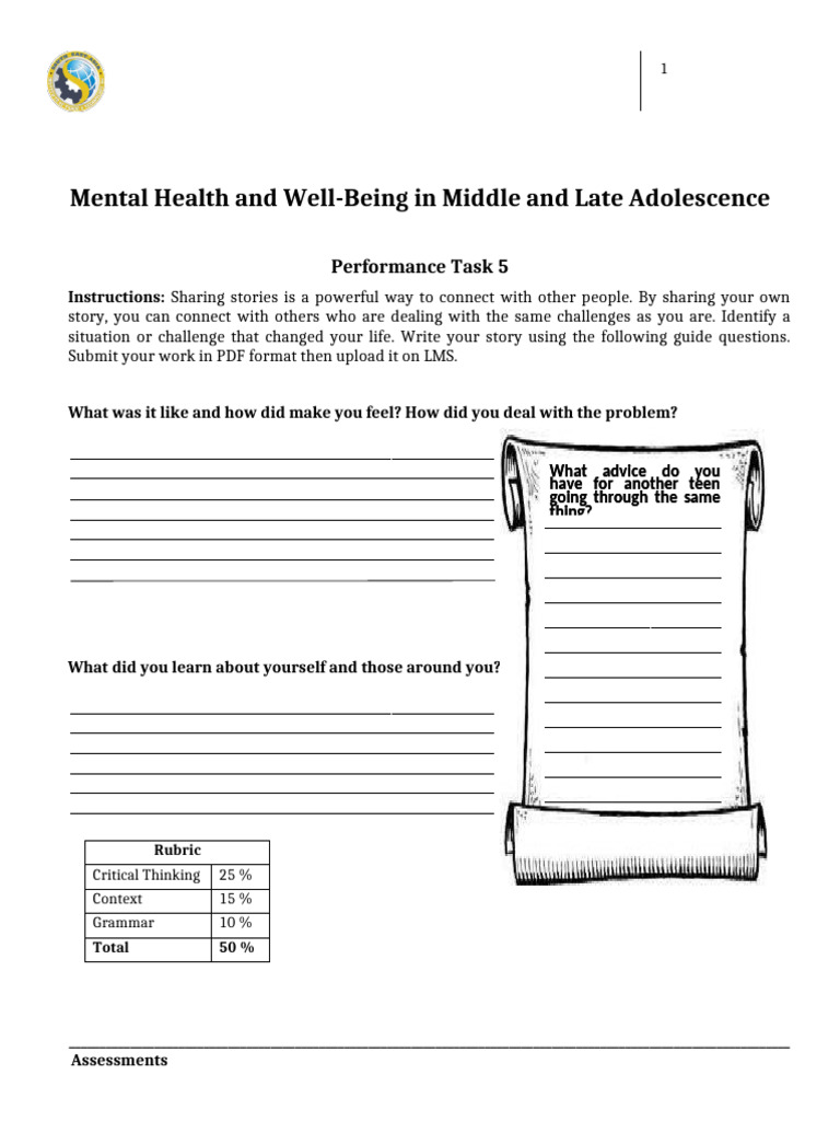 Teen Mental Health Story Sharing | PDF