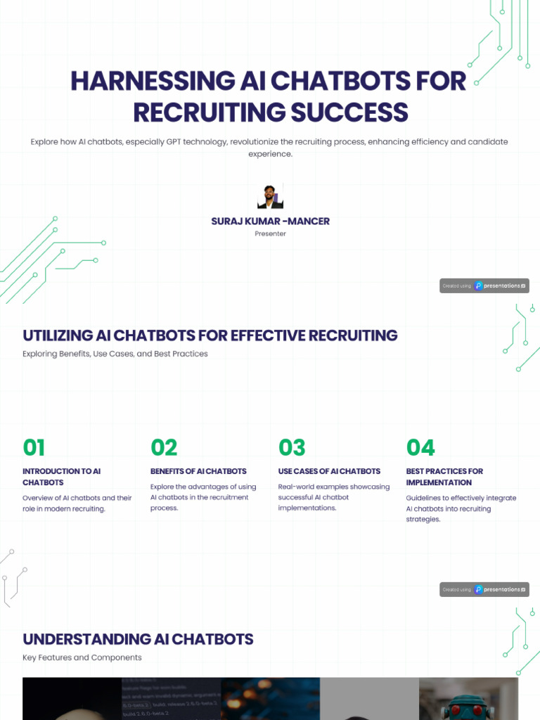 Utilizing AI Chatbots For Effective Recruiting | PDF