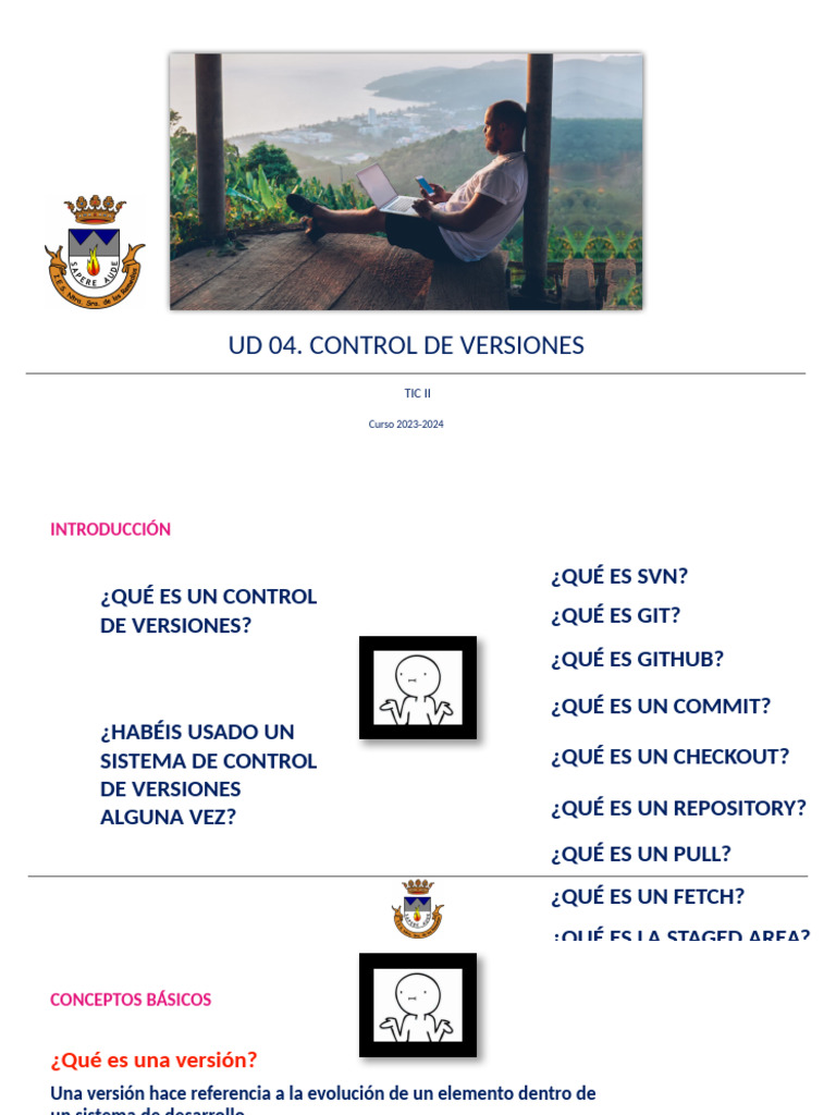 UD - 04 - Herramientas de Control de Versiones | PDF | Control de versiones | Desarrollo de software