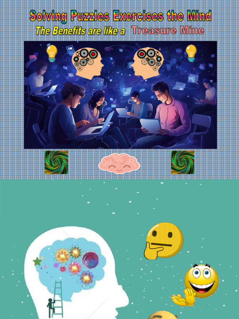 Solving Puzzles Exercises The Mind PDF (Texts in English) | PDF