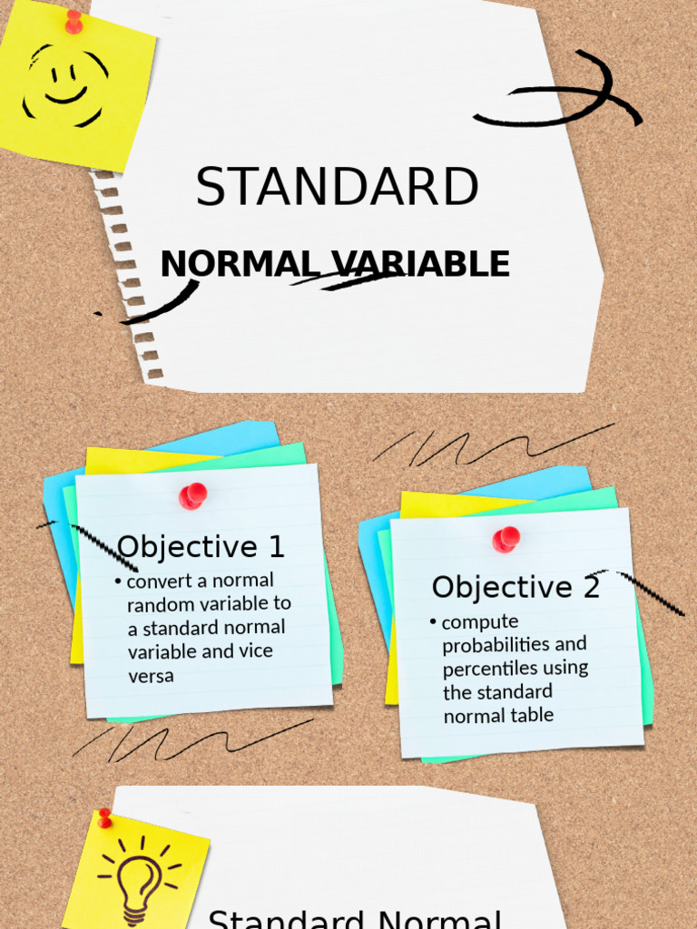 Standard Normal Variable | PDF