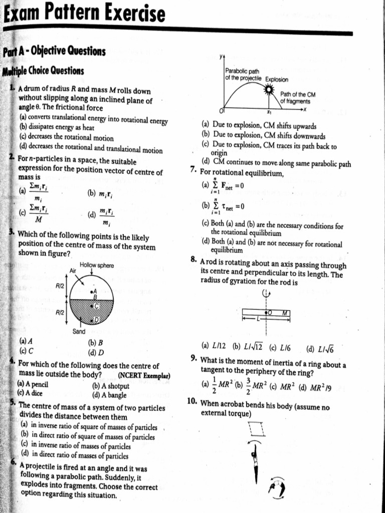 System of Particles and Rotational Motion | PDF