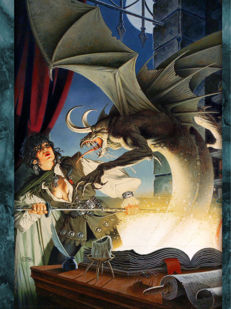 Ravenloft Ecran Illustration02-Recto-4pans | PDF