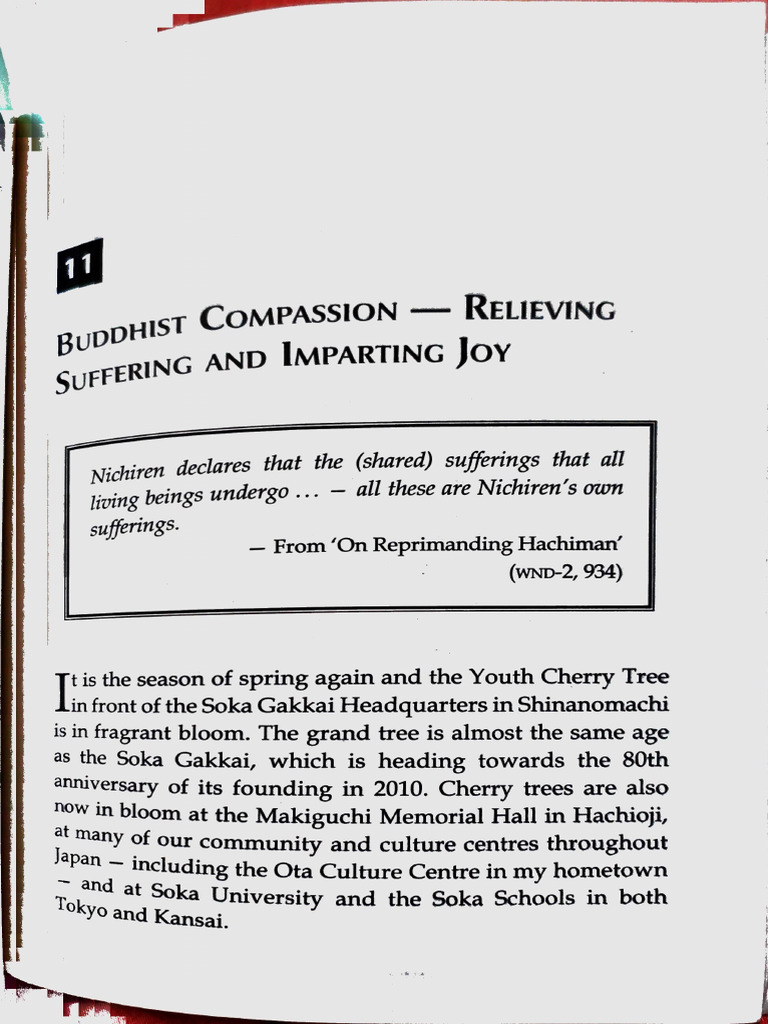 Buddhist Compassion - Relieving Suffering and Imparting Joy | PDF ...