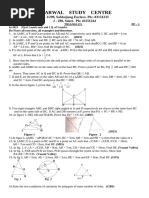 6.triangles PYQs | PDF | Triangle | Elementary Mathematics