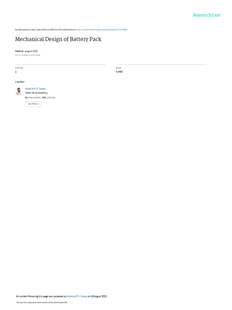 EV Battery Pack Design Guide | PDF | Battery Charger | Lithium Ion Battery