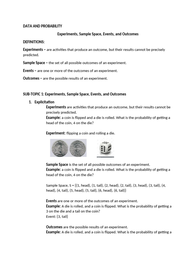 DATA-AND-PROBABILITY | PDF | Probability | Probability Theory
