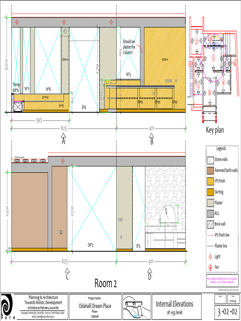Internal Elevations 02 Aditya-Model | PDF | Architectural Design ...