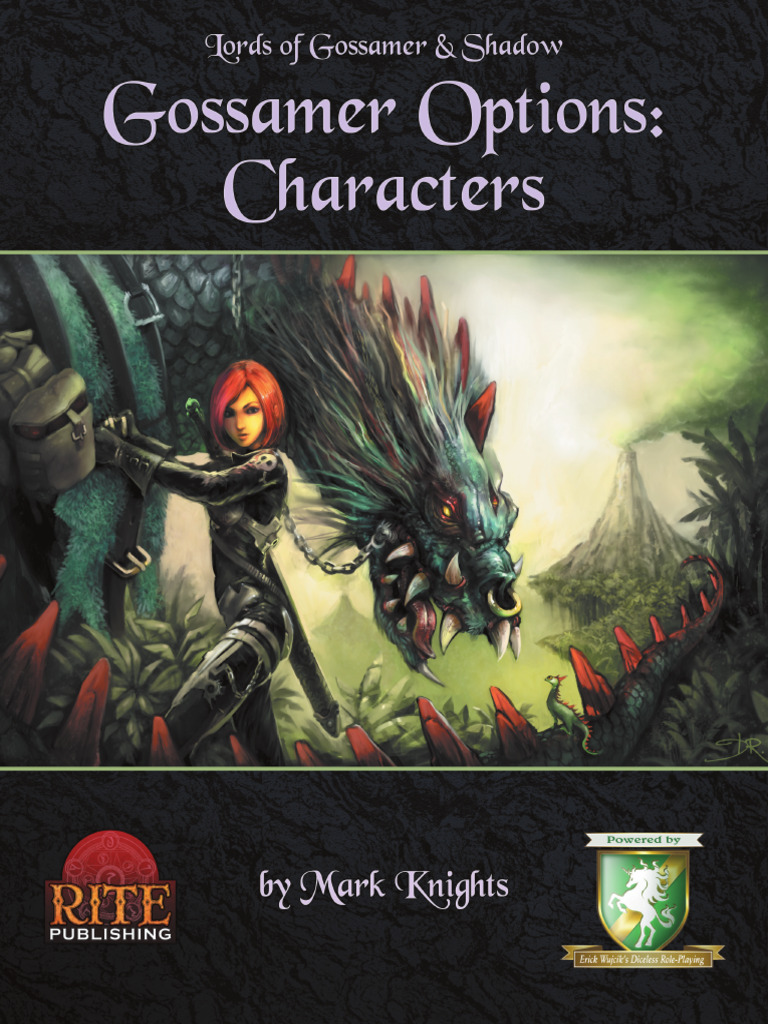 Gossamer Options - Characters | PDF