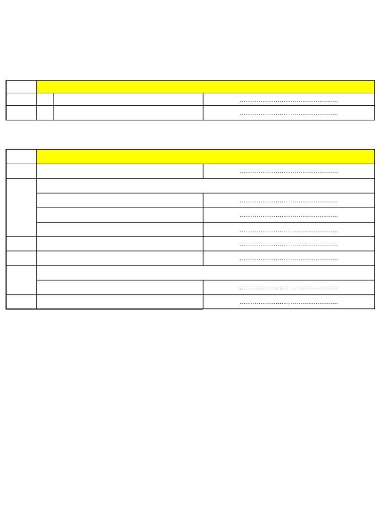 Responsibilty Matrix | PDF