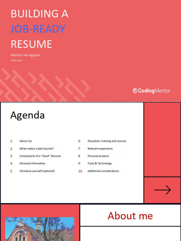 Building A Job-Ready Resume | PDF | Résumé | Data Management