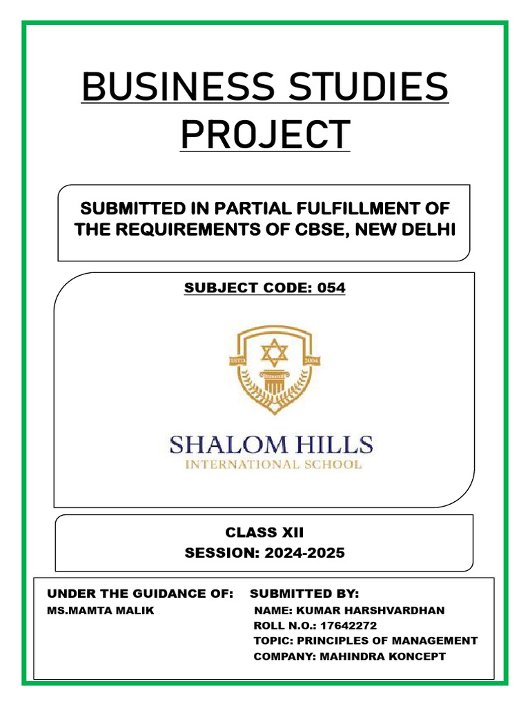 Cover Harsh BST | PDF