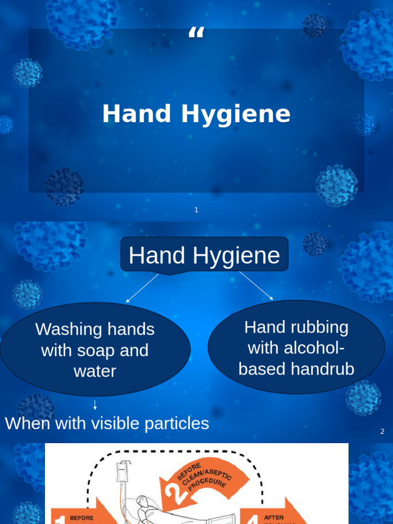 Hand Hygiene and Infection Control Guide | PDF | Waste | Personal ...