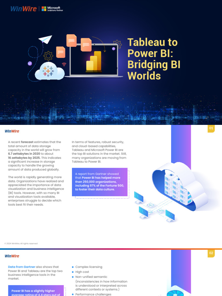 Tableau to Power BI Migration Guide | PDF | Business Intelligence ...