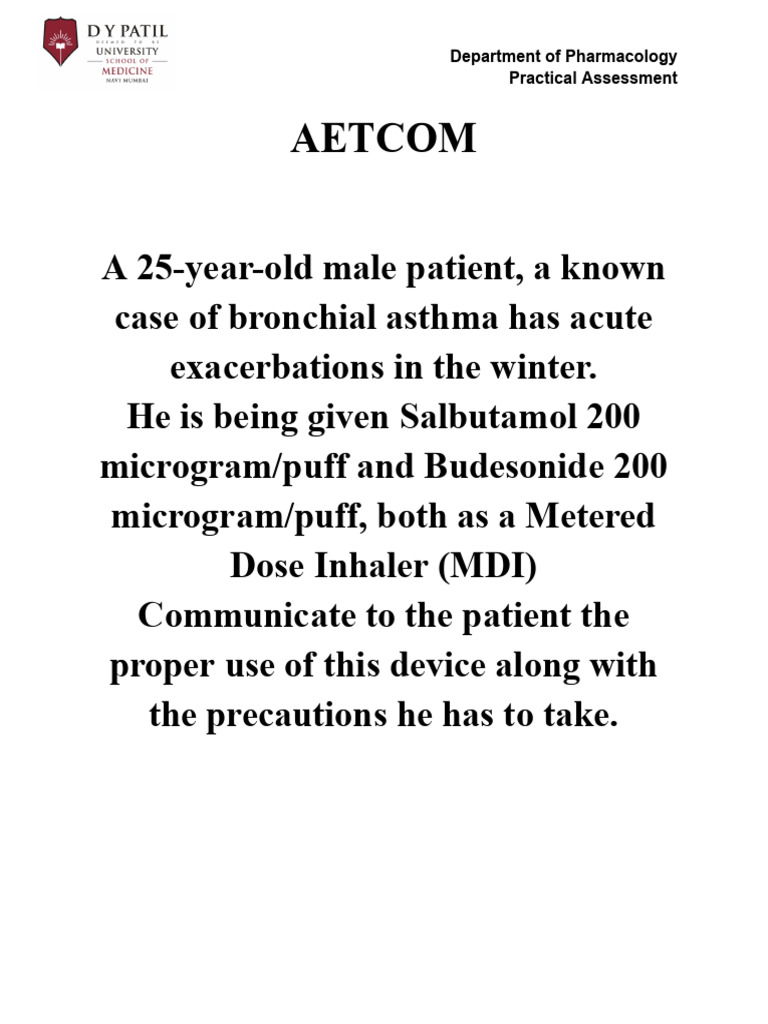 AETCOM Exercises | PDF