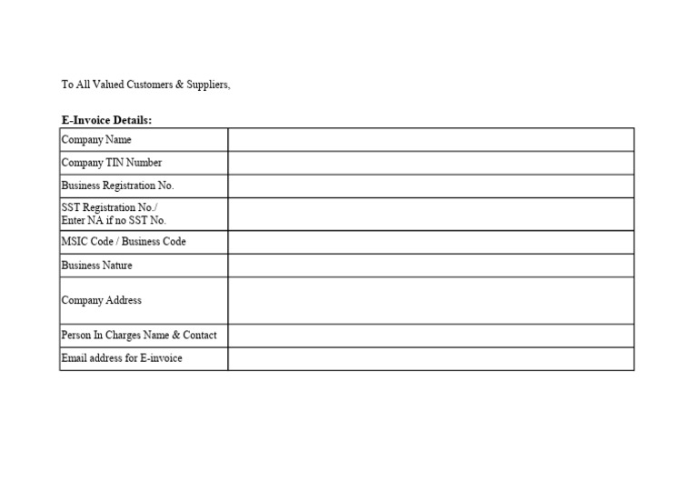 E Invoice Details | PDF