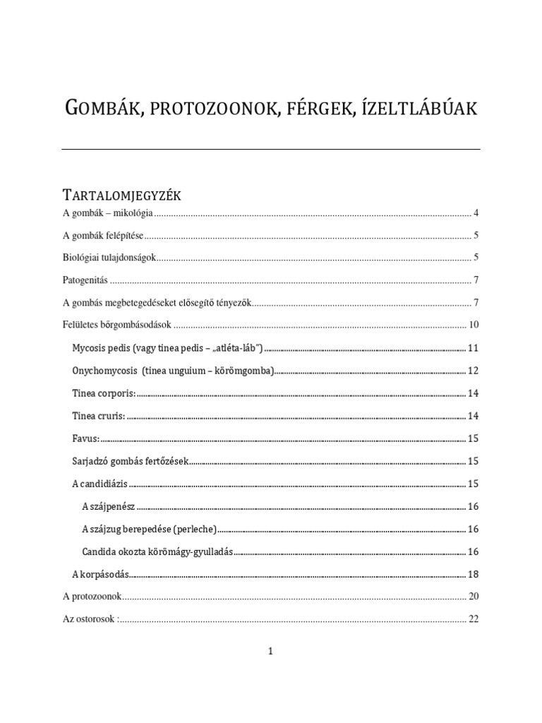 1 Gombak Parazitak | PDF