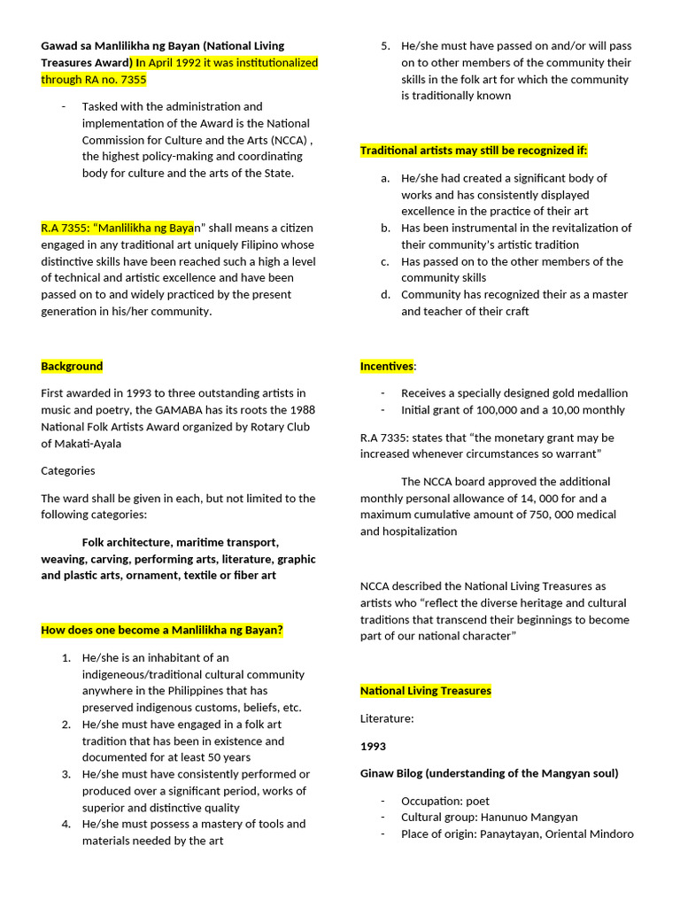 -CPAR-REVIEWER | PDF | Composition (Visual Arts) | Color