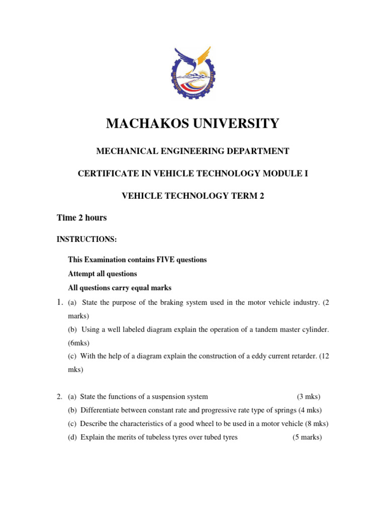 Vehicle Technology | PDF