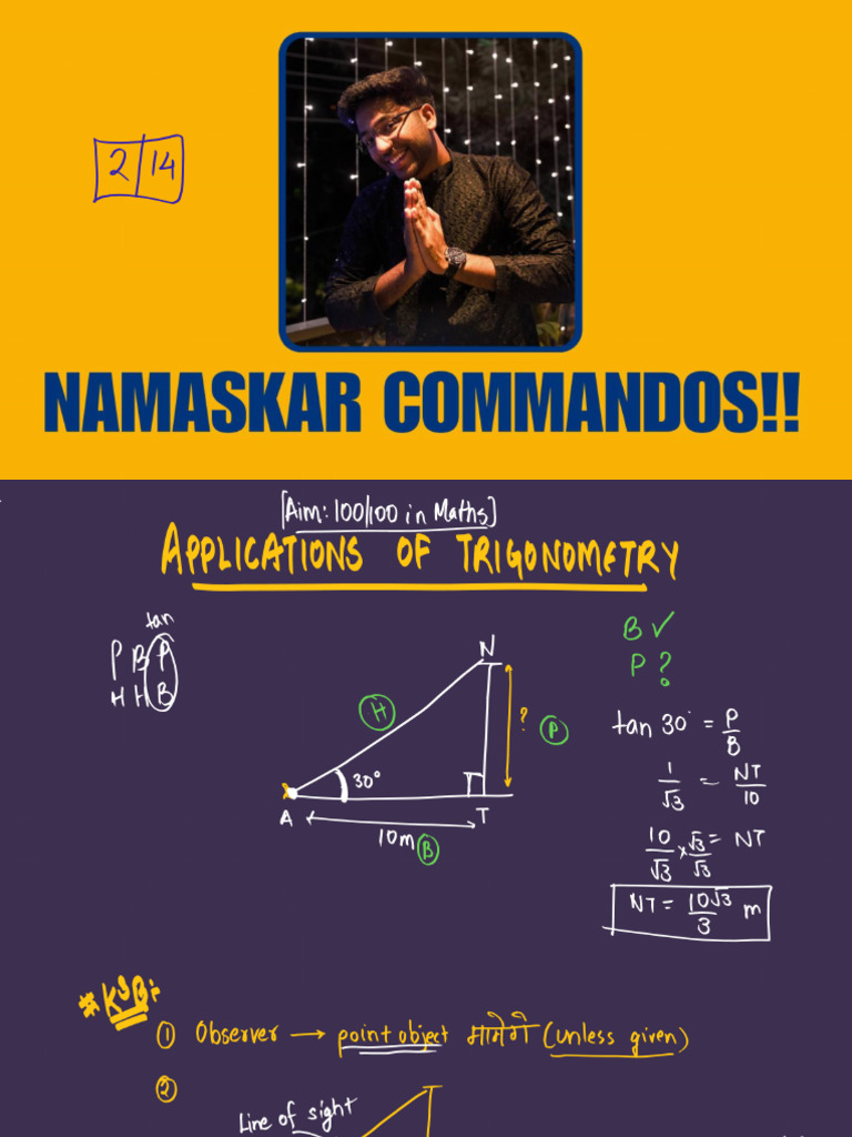 10th Some App. of Trigno One Shot | PDF