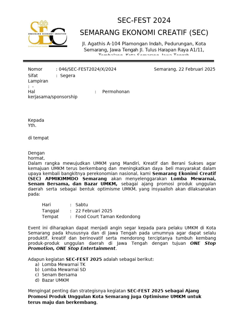 Proposal Indofood | PDF