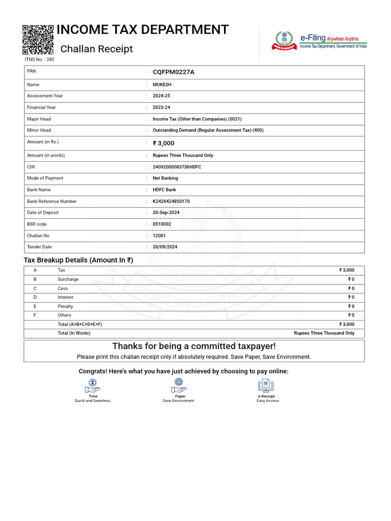 SAT Mukesh 2024-2025 | PDF | Taxes | Money