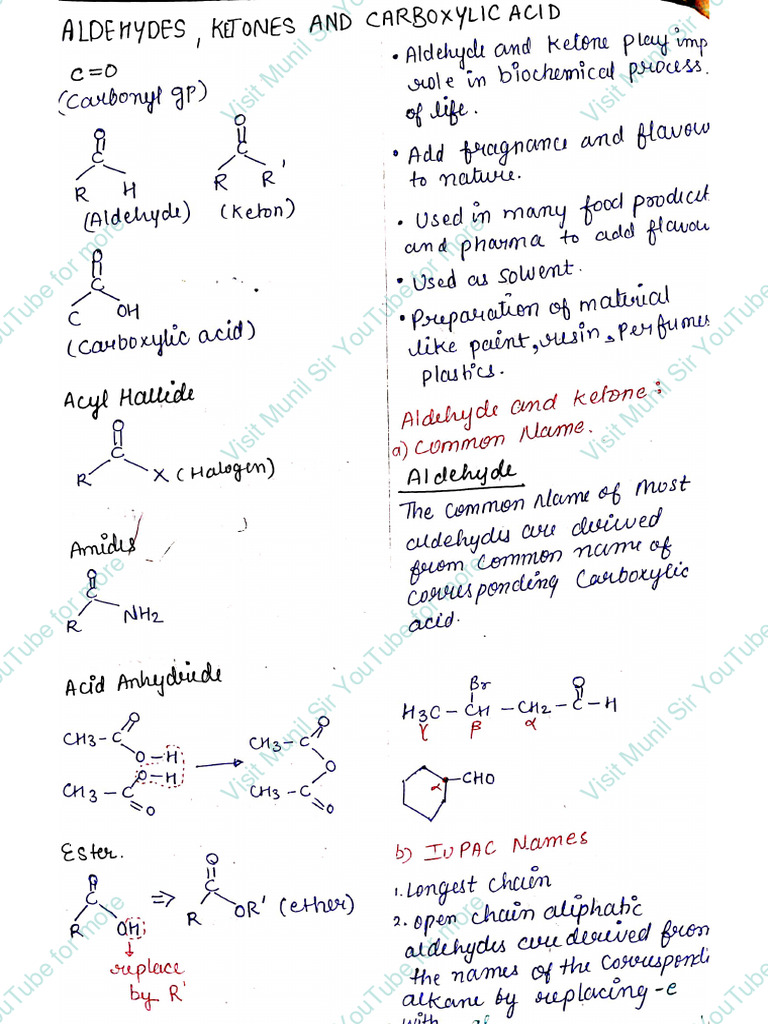 Aldehydes Ketones and Ether | PDF