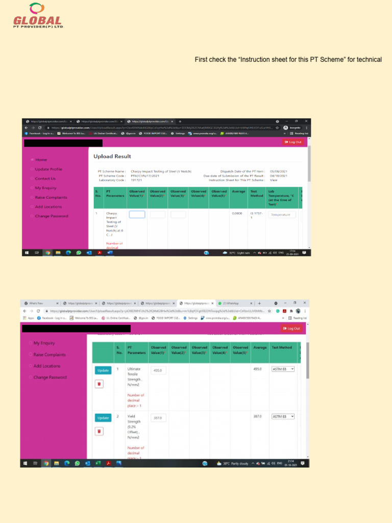 Result Submission Procedure - GPTP | PDF | Information Technology ...