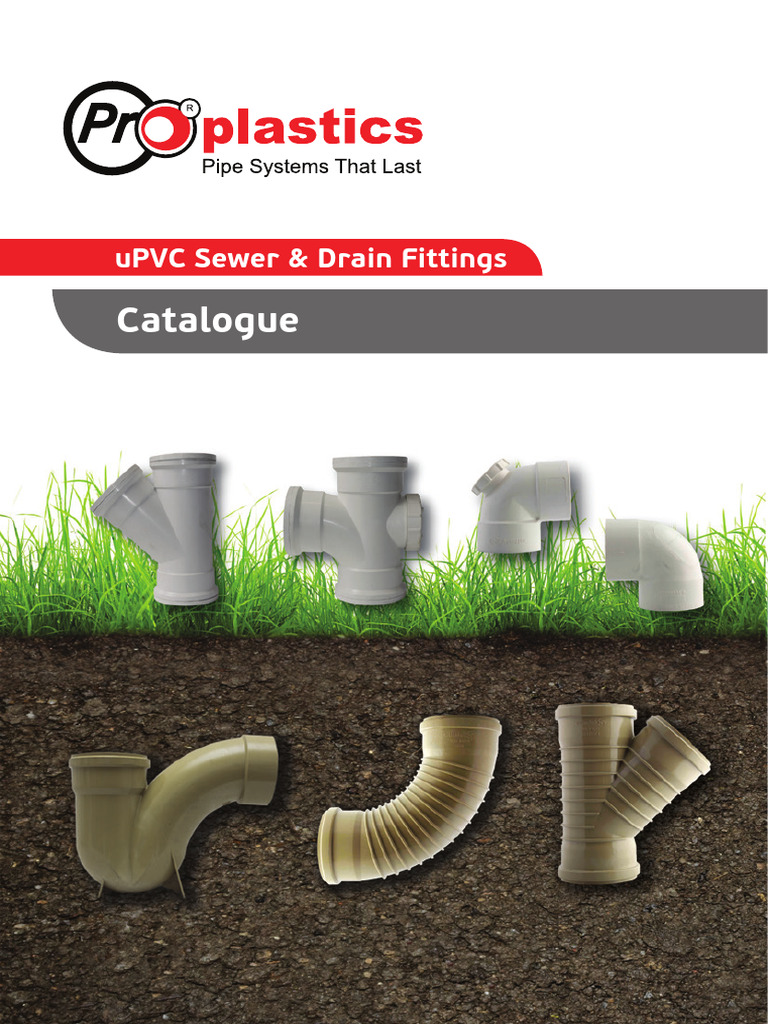 uPVC Sewer & Drain Fittings | PDF | Drainage | Pipe (Fluid Conveyance)