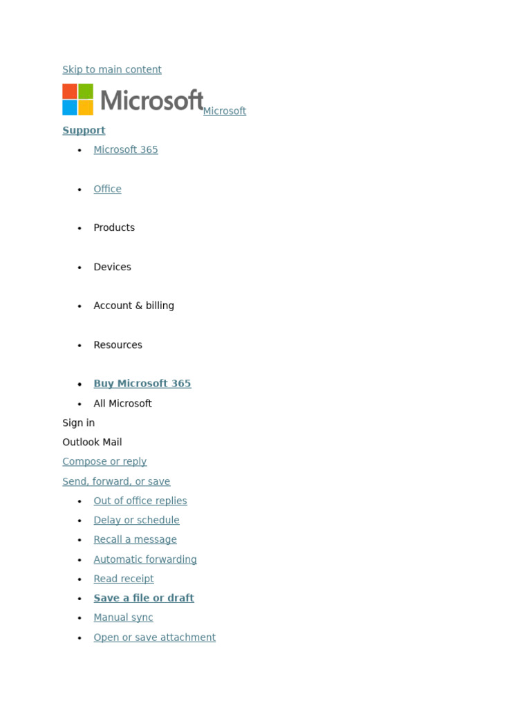 outlook | PDF | Microsoft Outlook | Microsoft