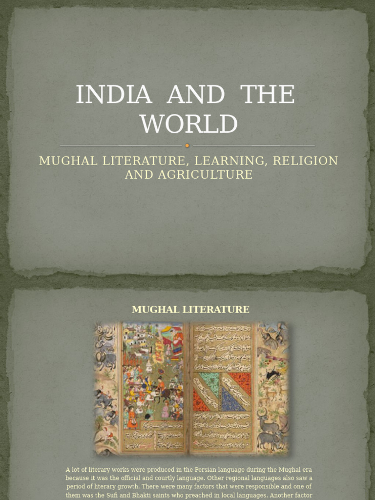 India and The World | PDF | Mughal Empire | Abrahamic Religions