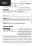 Crystallization of Urea | PDF | Crystallization | Physical Sciences
