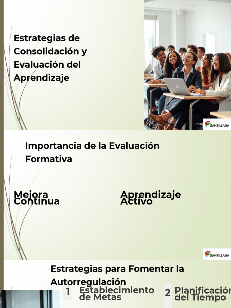 Estrategias de Consolidacion y Evaluacion Del Aprendizaje | PDF | Evaluación | Aprendizaje