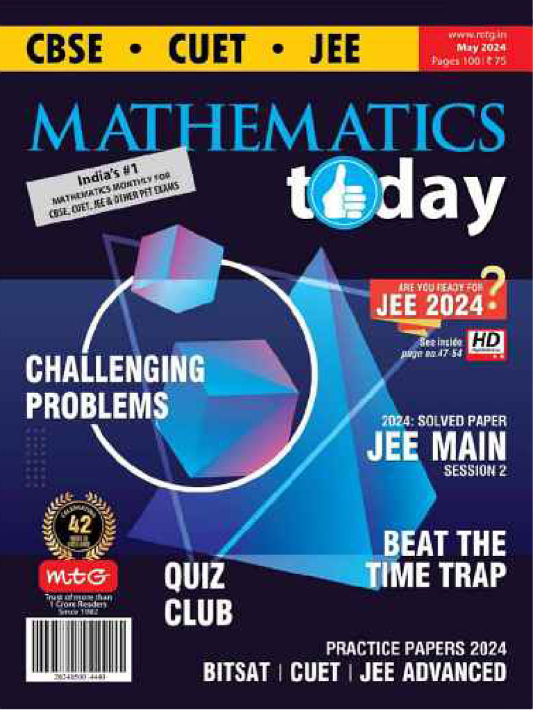 Mathematics Today May | PDF