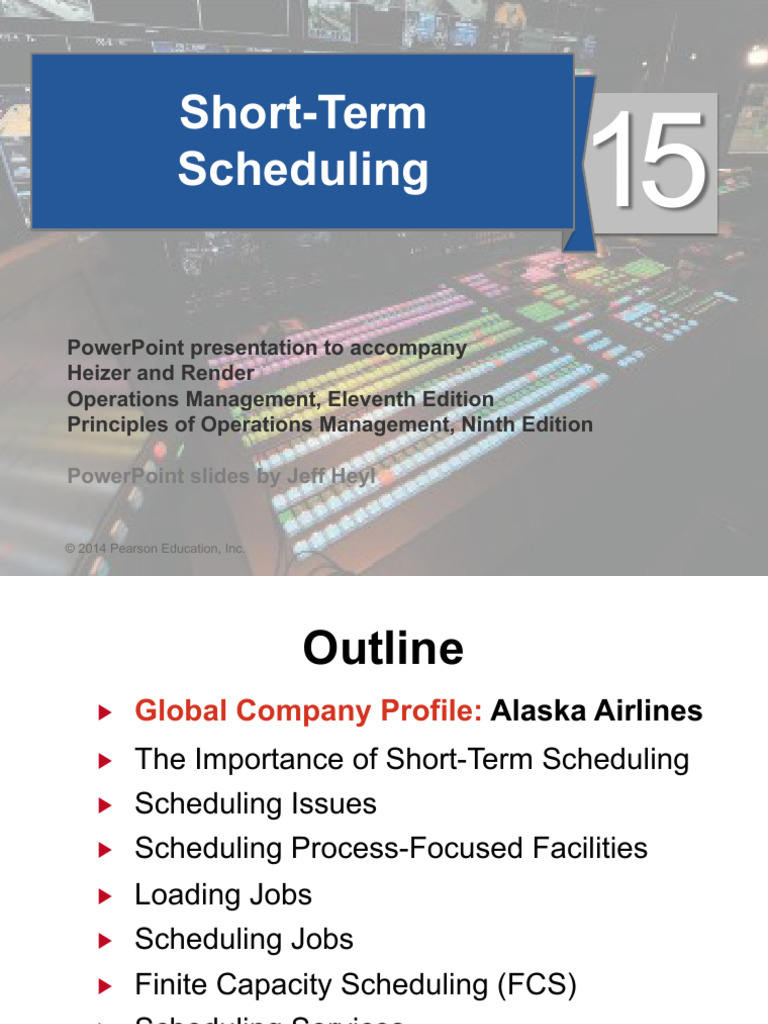 Short-Term Scheduling | PDF