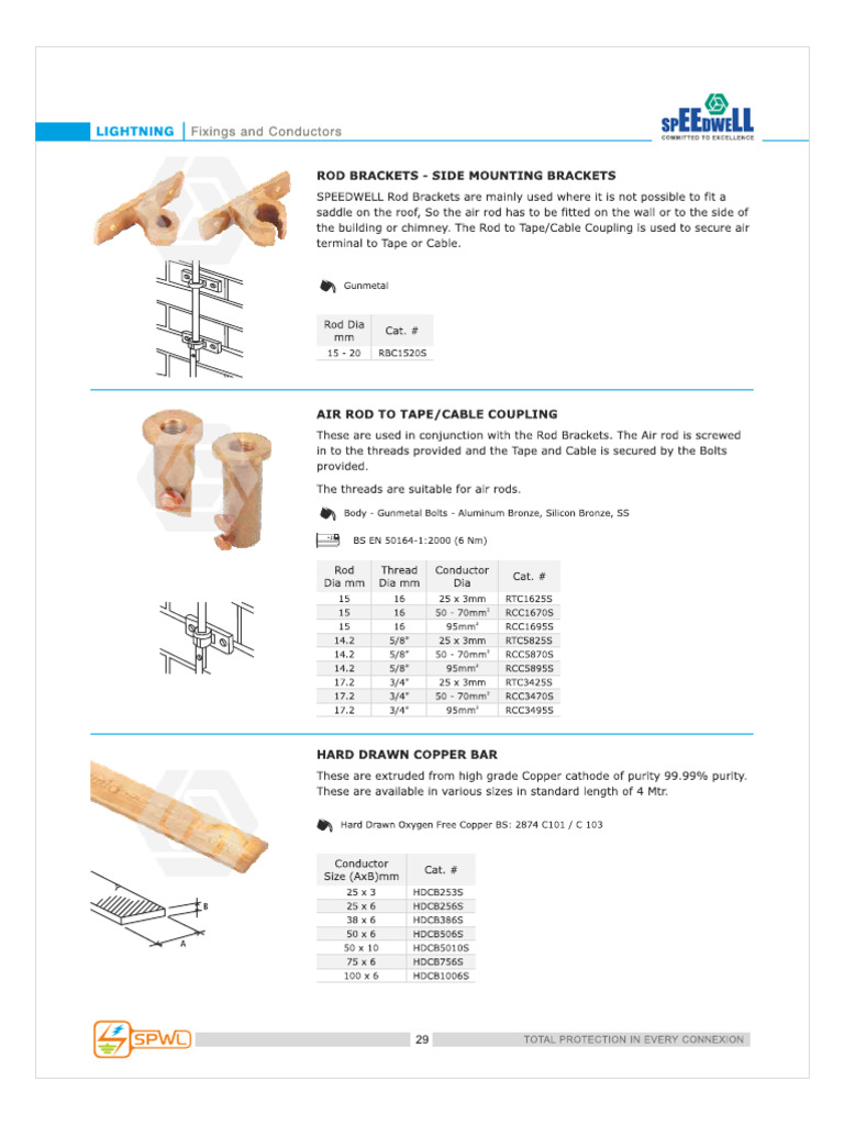 Speedwell Earthing&Lightning | PDF