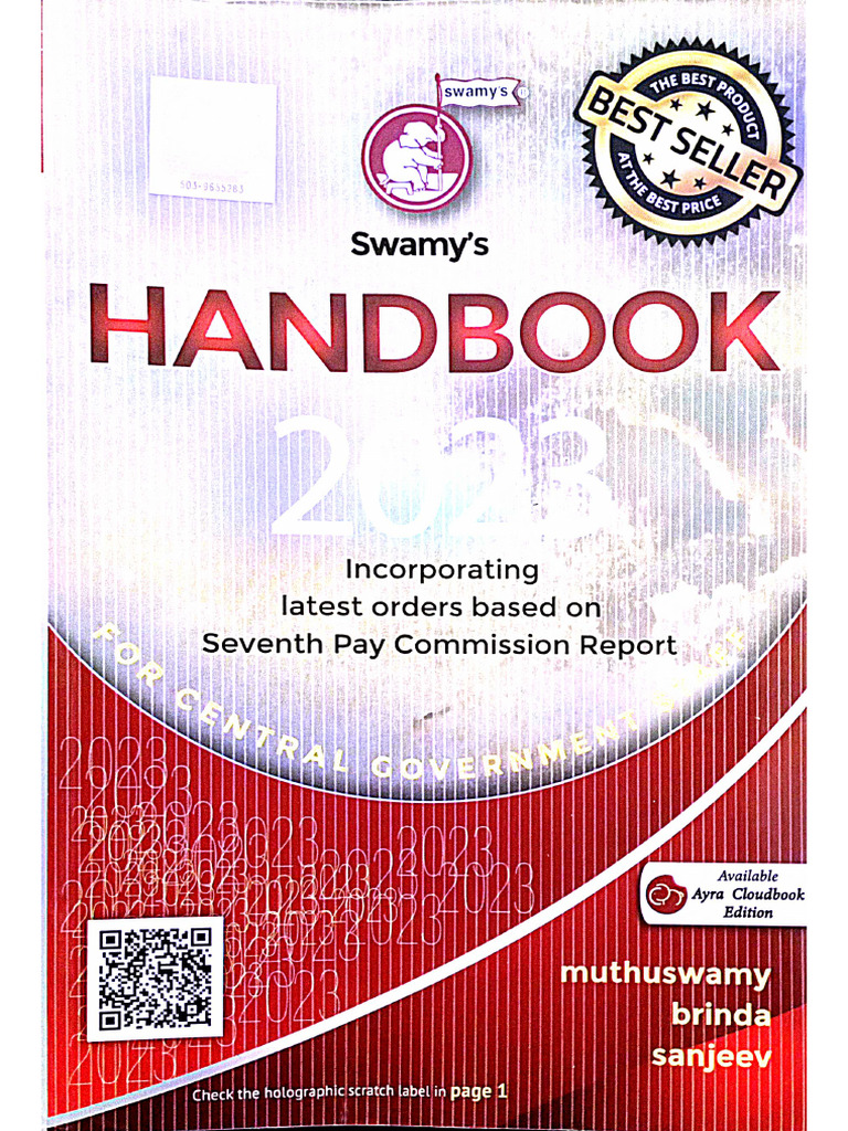 Swamy Handbook 2023 | PDF