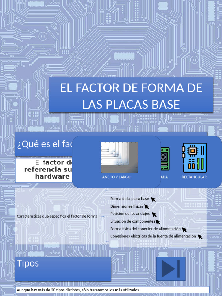 Tipos y Características de Placas Base | PDF | Ingeniería Informática ...