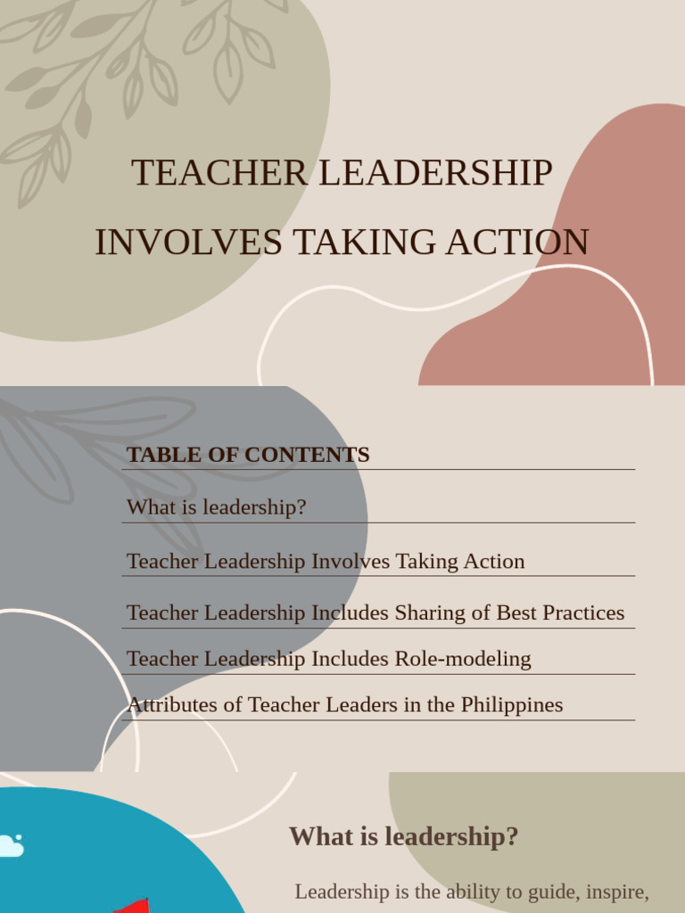 Teacher Leadership Group - 8 Midterm | PDF | Teachers | Mentorship