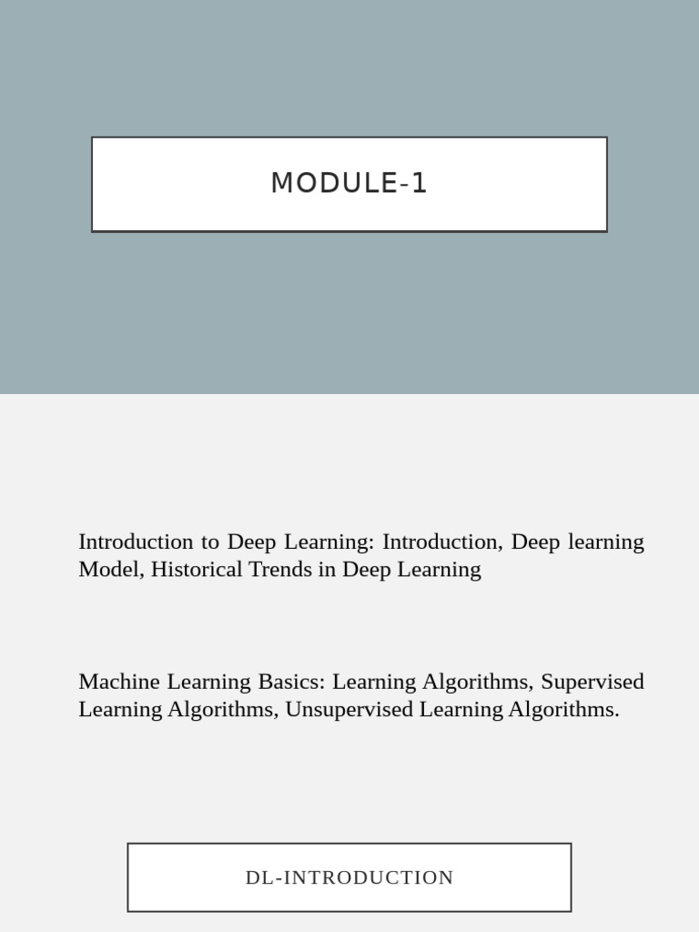 DL-1 | PDF | Machine Learning | Support Vector Machine