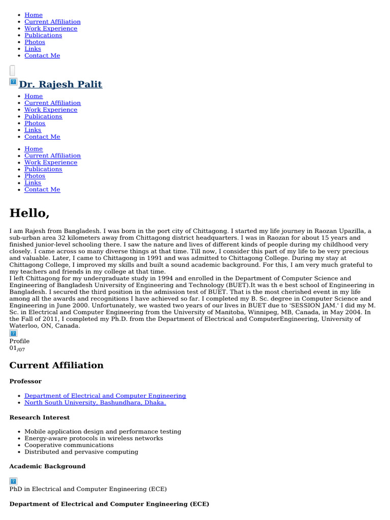 Rajesh Palit | PDF | Microsoft Sql Server | Computing