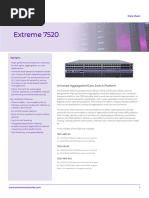 5320 Extreme Datasheet | PDF | Network Switch | Computer Network