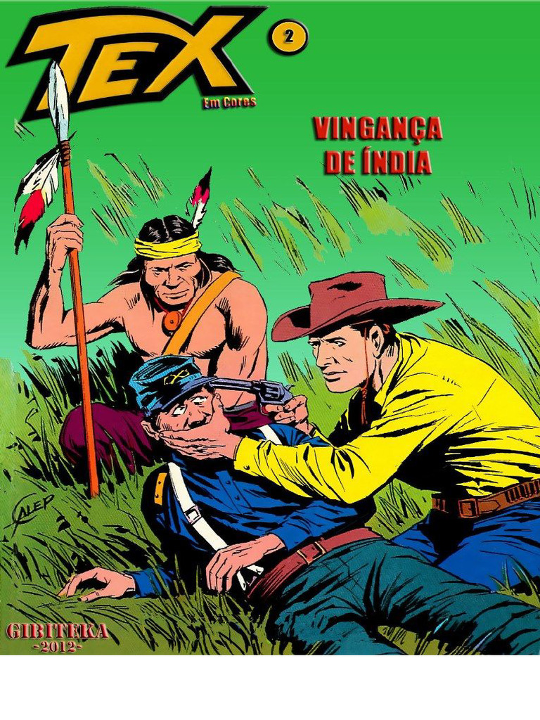 Tex - 002 Vinganca de India (Em Cores) | PDF