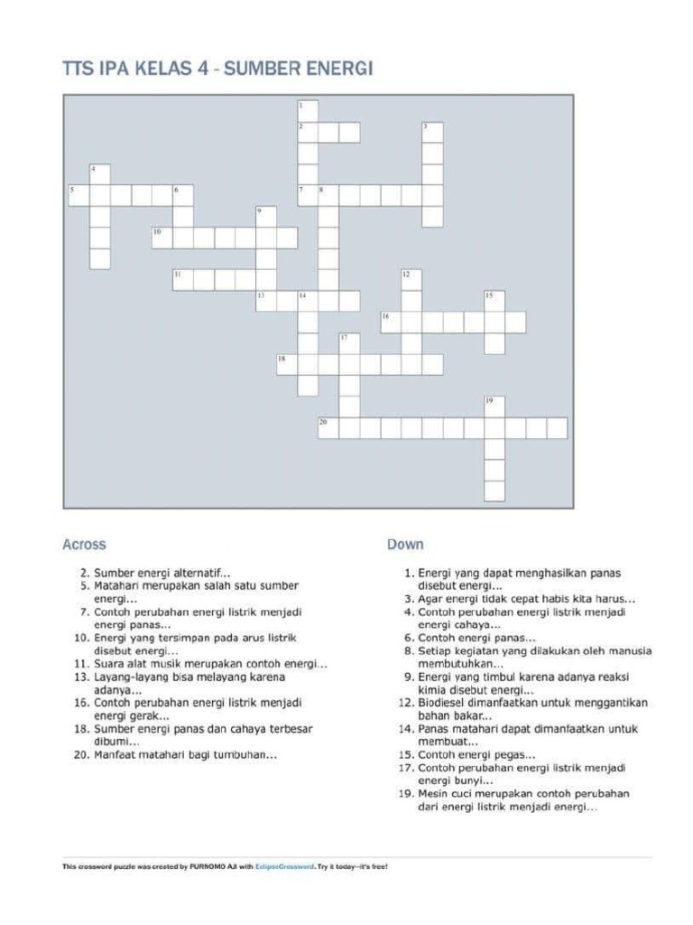 Tts Sumber Energi | PDF