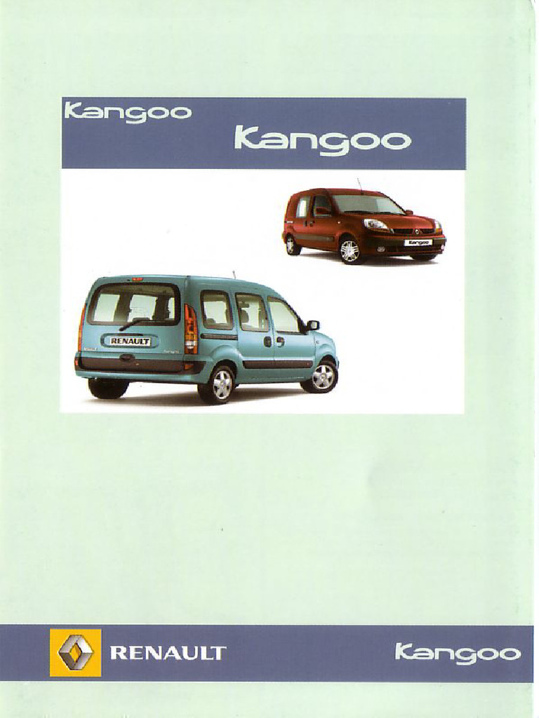 Renault Kangoo Instrukcja | PDF