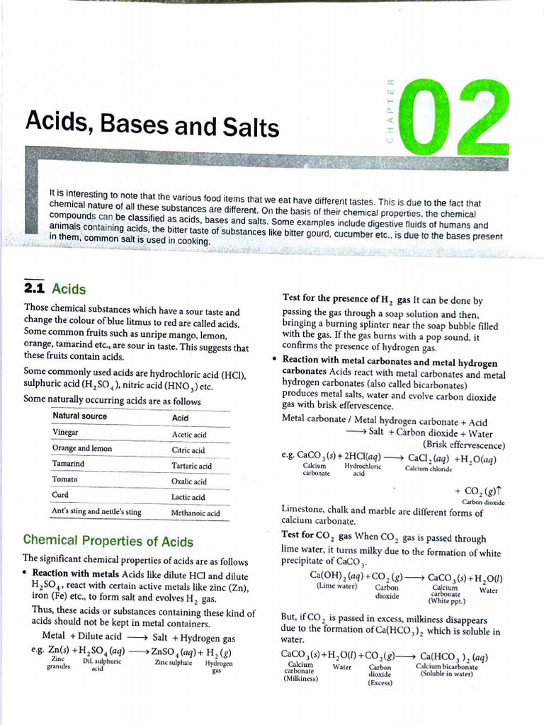 Acids Base | PDF