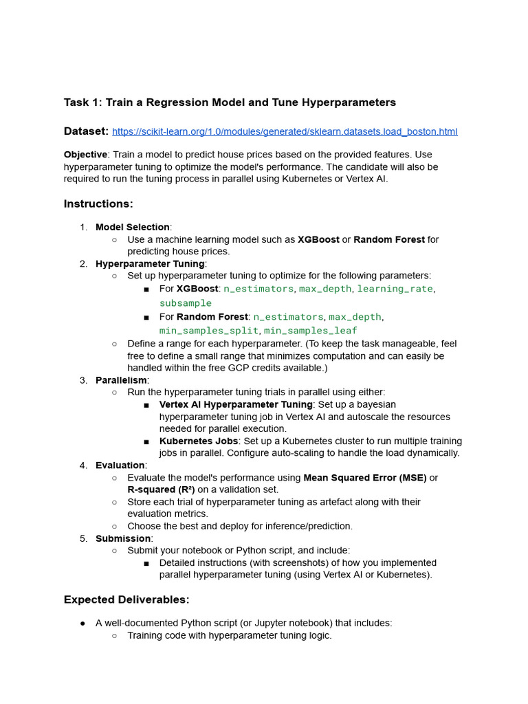 MLOps Task (3) | PDF | Mean Squared Error | Applied Mathematics