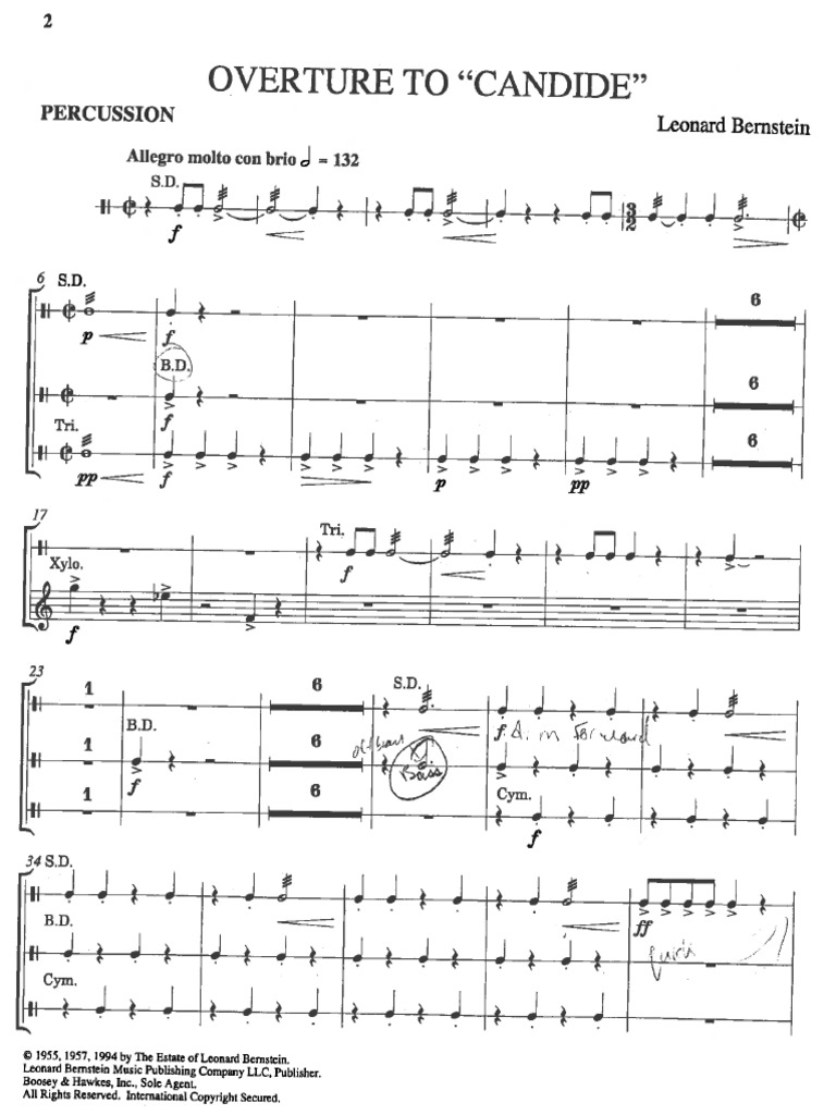 Candide Percussion | PDF