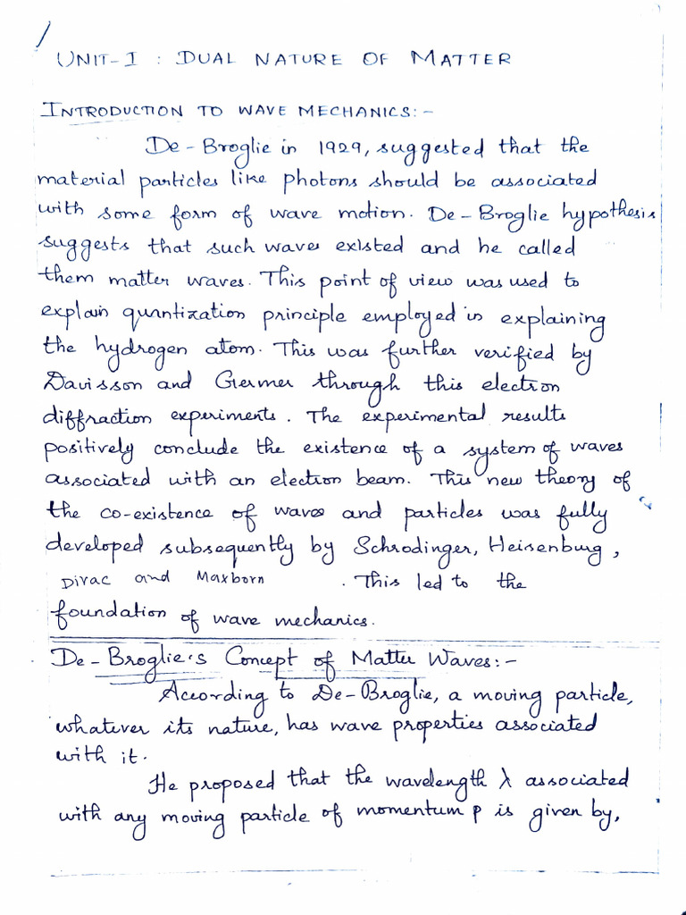 Class Notes | PDF