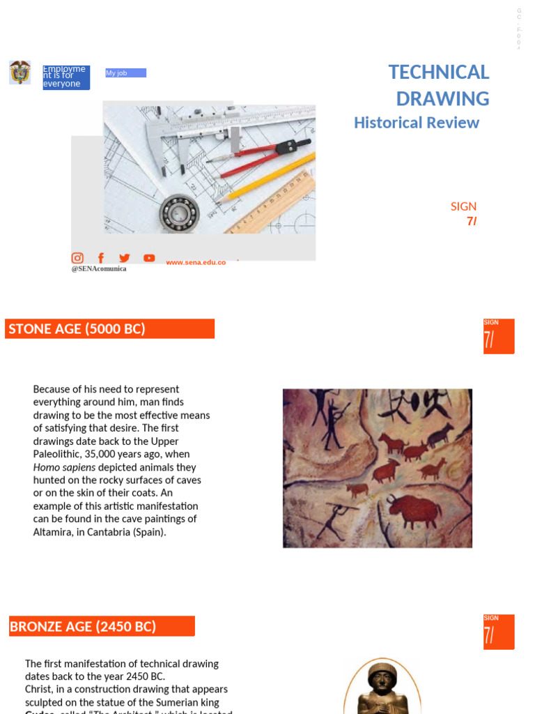 Technical Drawing Historical Review | PDF | Geometry | Mathematics